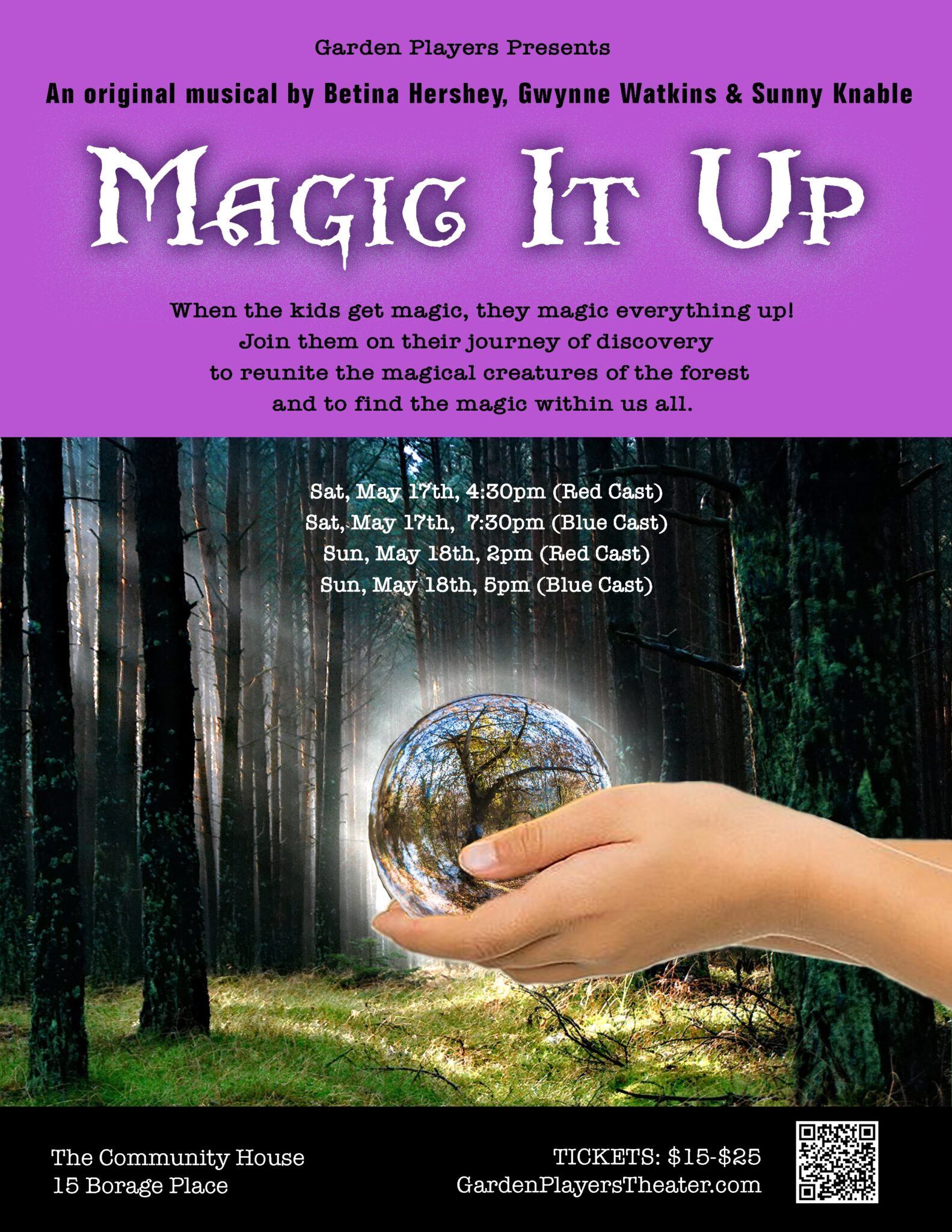 Magic It Up April News - Garden Players